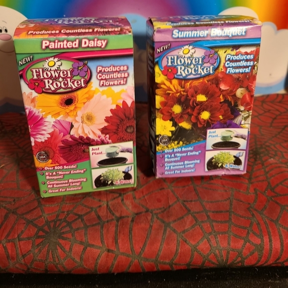 Media | Lot Of 2 Flower Rocket As Seen On Tv Packed For 219 Usa Painted ...